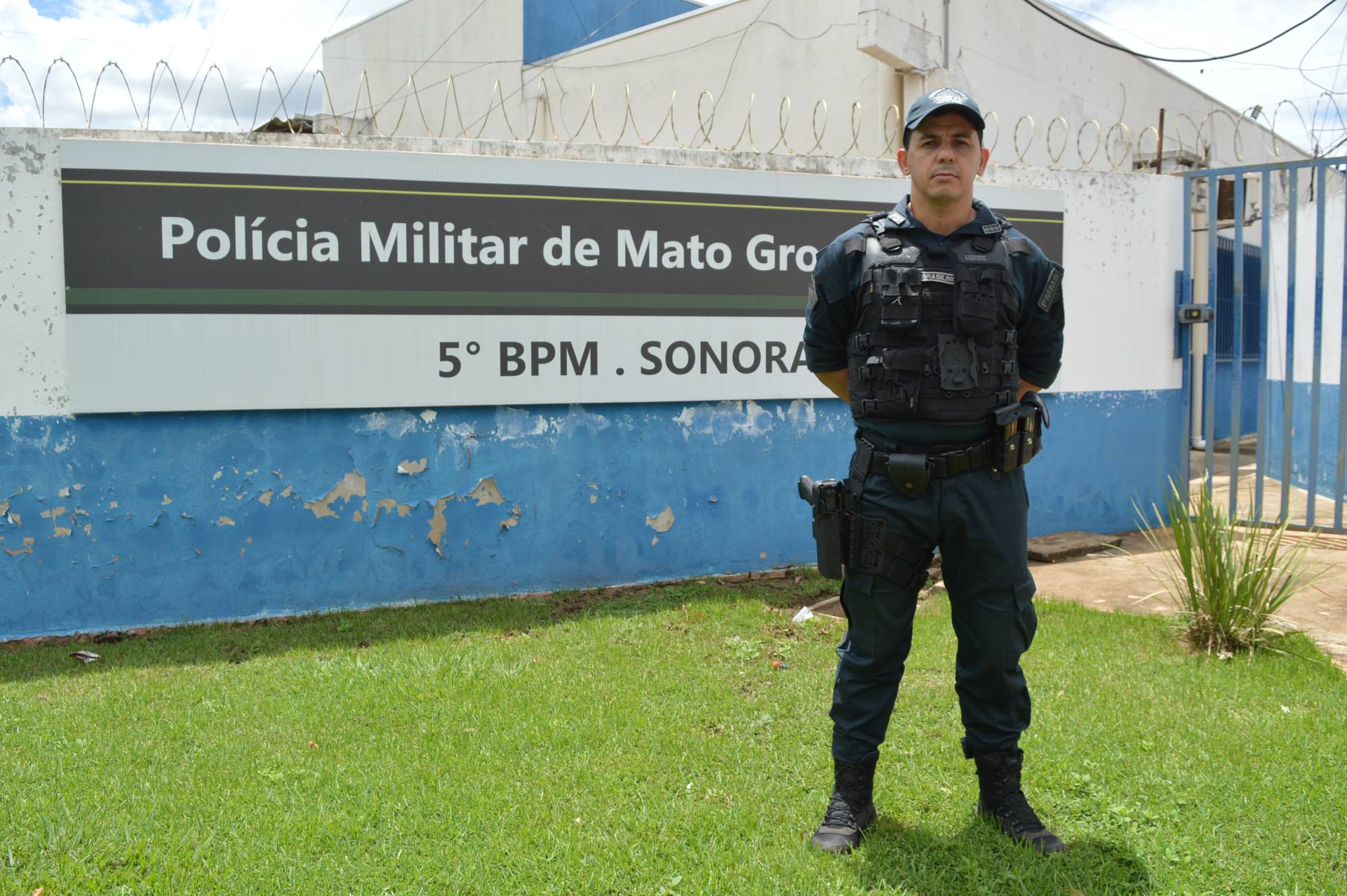 Capitão Laudileu Brasilino Santana assume Pelotão da PM de Sonora